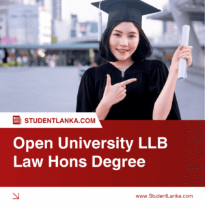 Open University of Sri Lanka (OUSL) LLB Degree Program – Details and ...